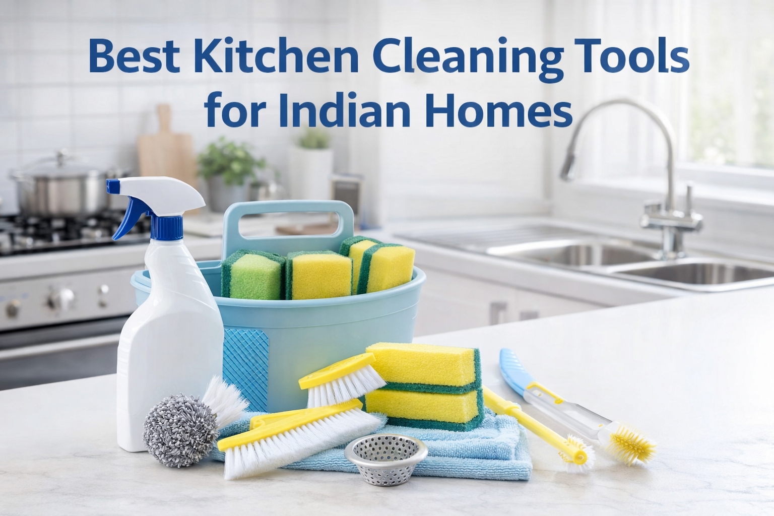 Best Kitchen cleaning tools for Indian Homes (2026 Guide)